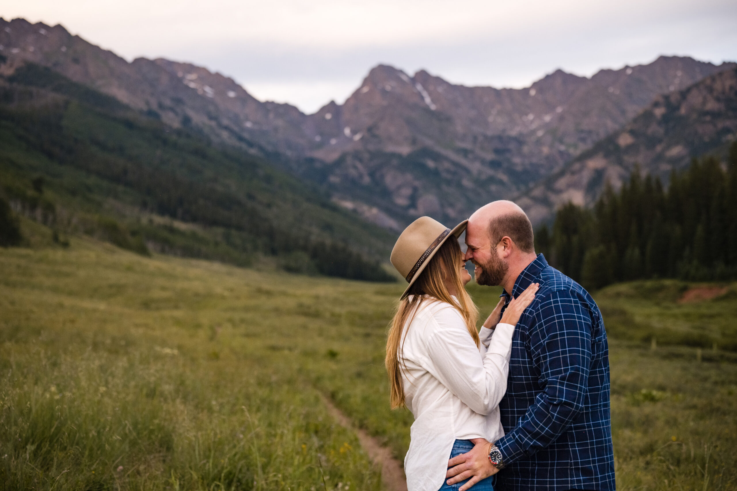 Piney River Ranch Engagement of Dan and Sarah | Vail Wedding ...